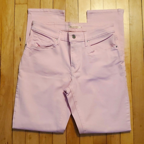 Levi's | Jeans | Levis Pink Classic Mid Rise Skinny Jeans | Poshmark